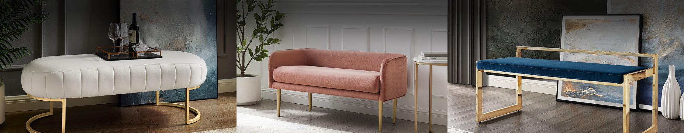 Modern, Indoor Benches for Storage and Seating – Inspired Home