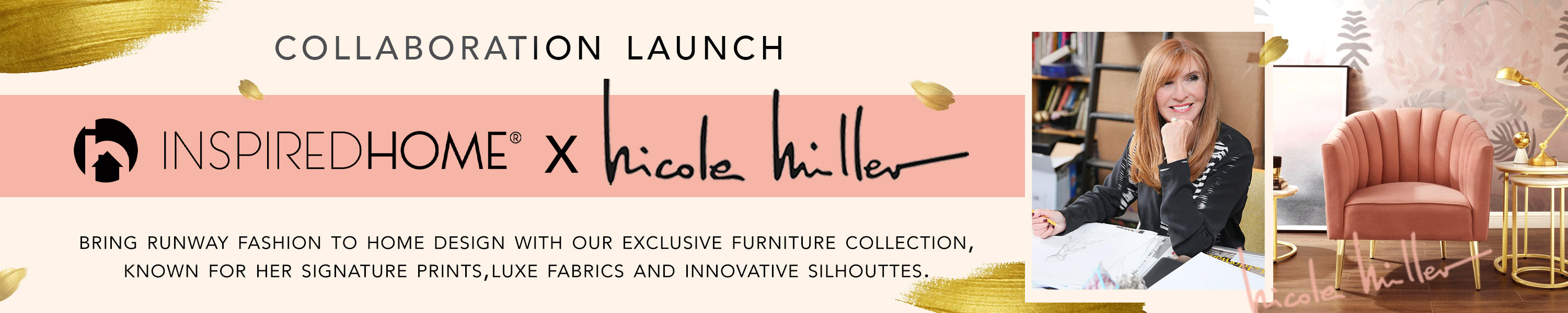 Nicole Miller Home Decor and Furniture—Inspired Home
