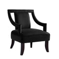 Felicity Contemporary Accent Chair Swoop Arm Square Back for Living ...