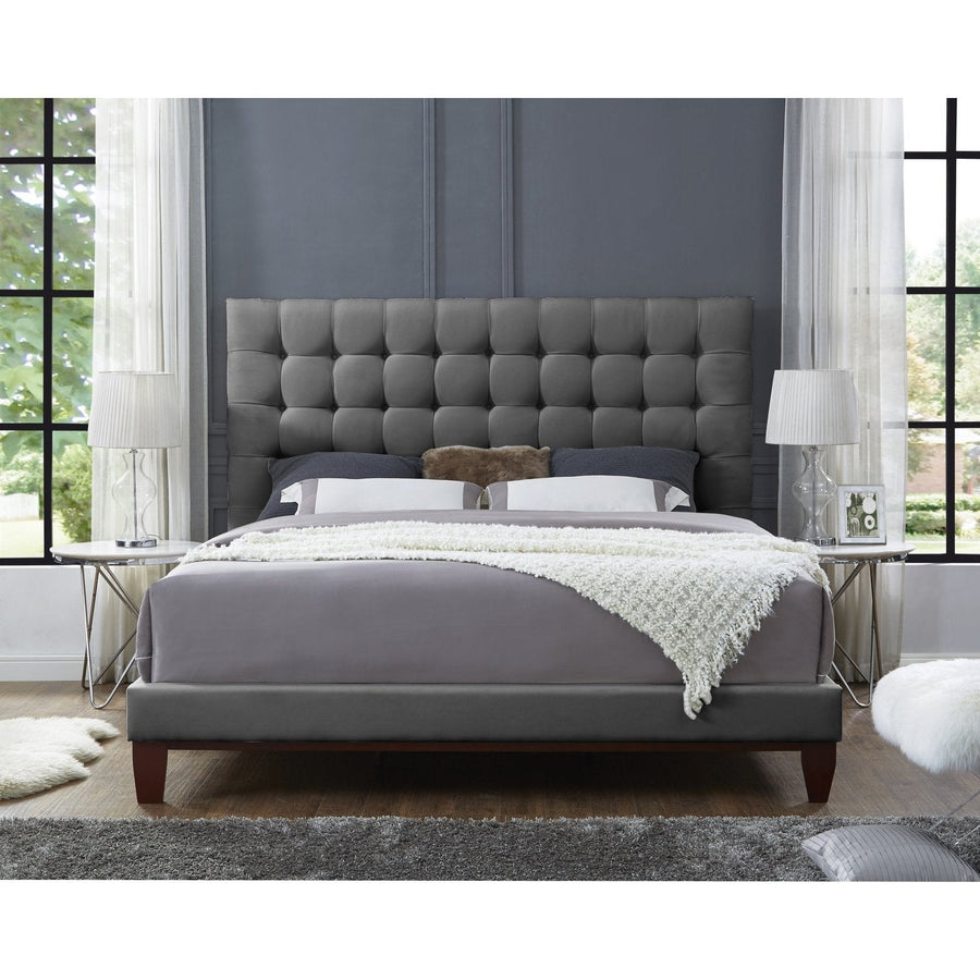 Bond Modern Bed Button Tufted for Bedroom – Inspired Home