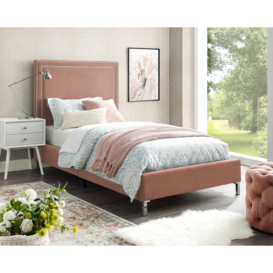 Monroe Classic Bed Nailhead Trim for Bedroom – Inspired Home