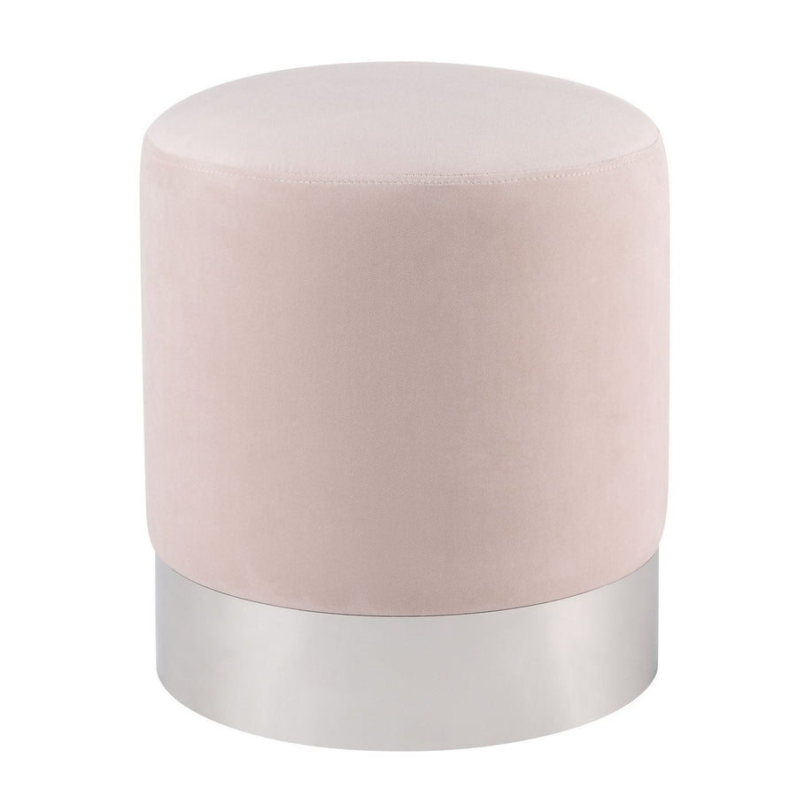 Elsa Modern Ottoman Metal Base for Living Room – Inspired Home