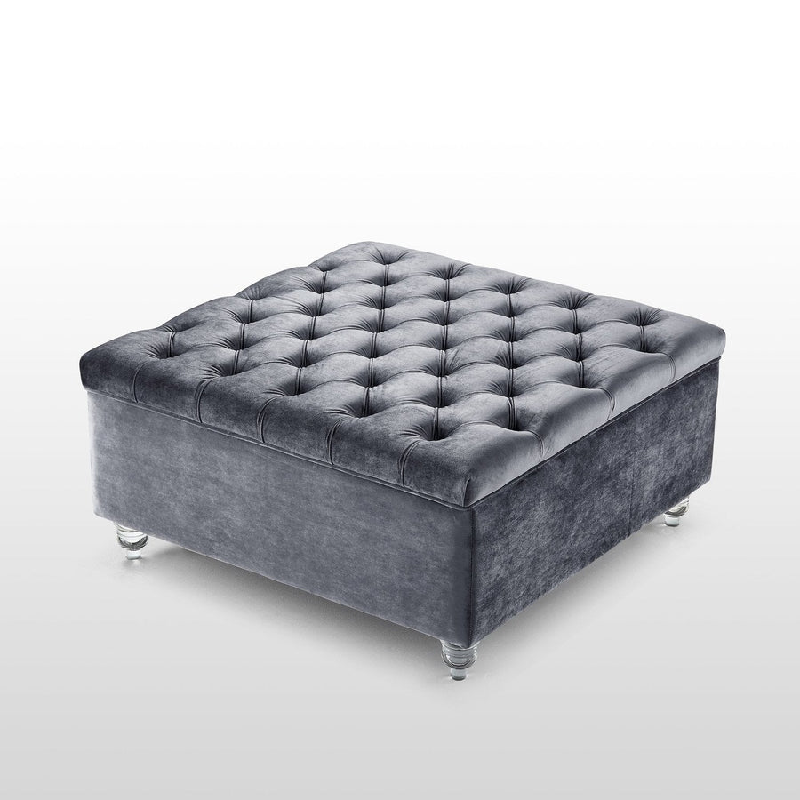 Raphael Stylish Ottoman Button Tufted Oversized for Living Room ...
