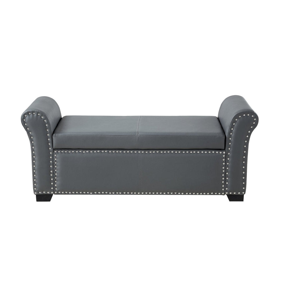 Noah Modern Bench Nailhead Trim for Bedroom – Inspired Home