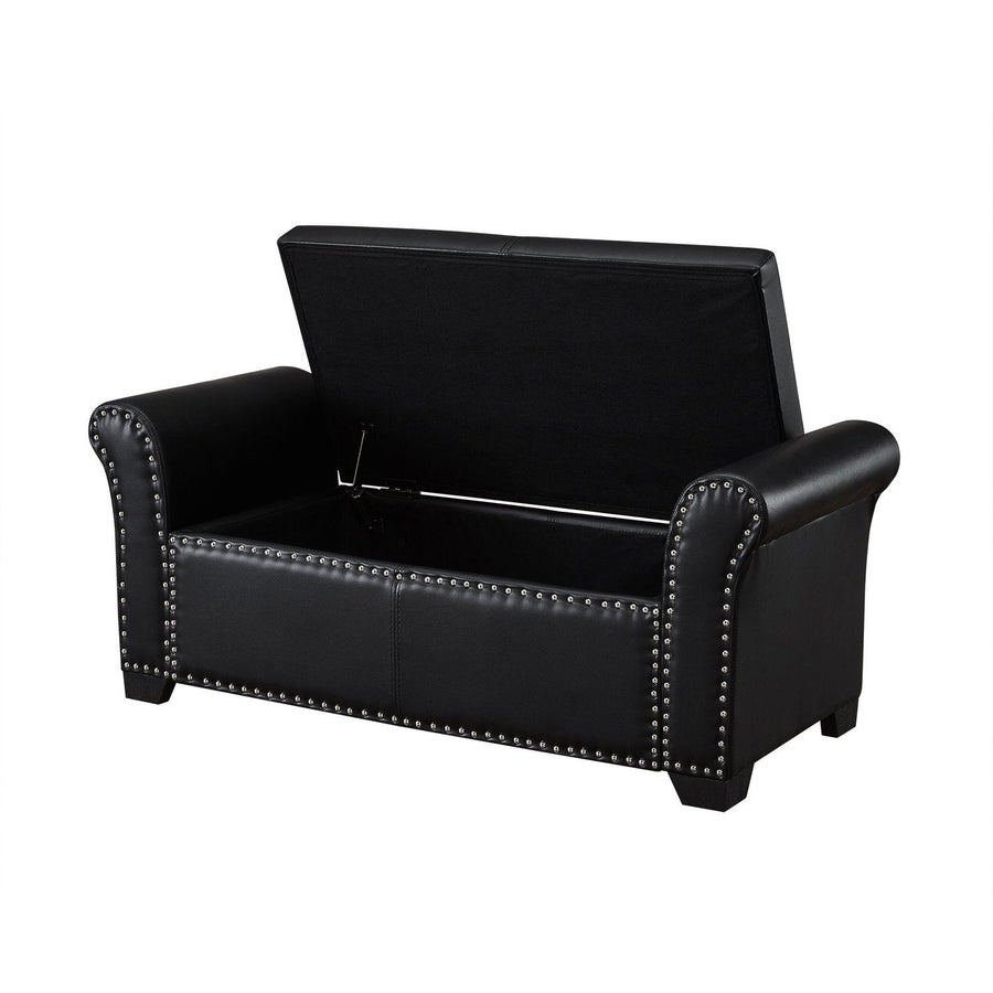 Noah Modern Bench Nailhead Trim for Bedroom – Inspired Home