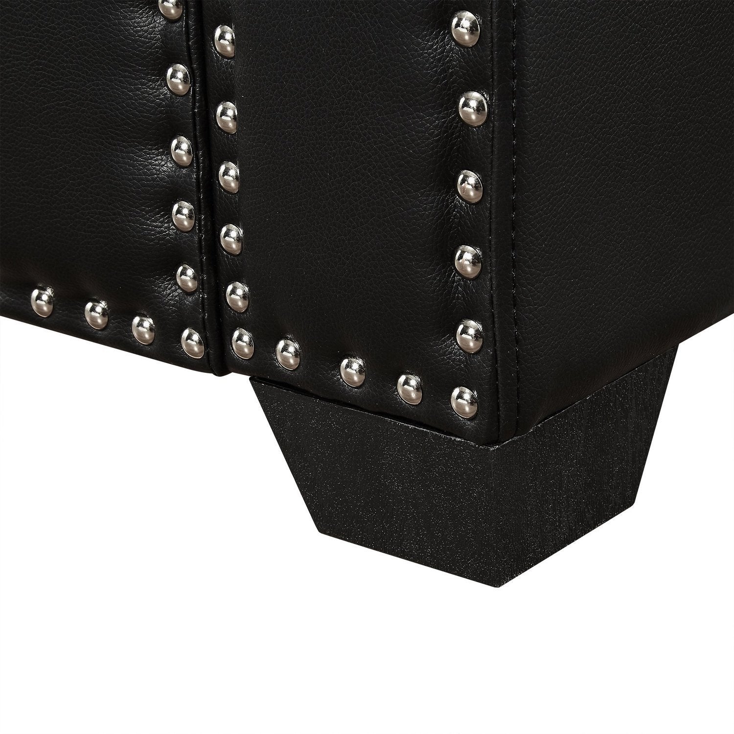 Noah Modern Bench Nailhead Trim for Bedroom – Inspired Home