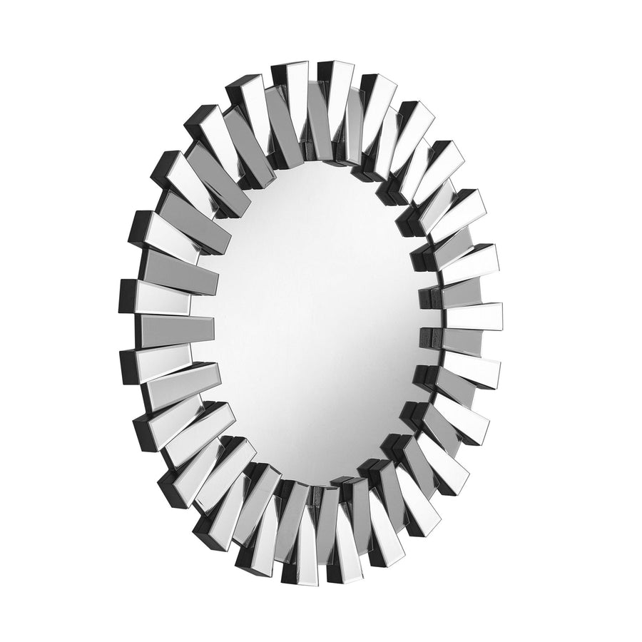 Sunlight Modern Mirror Sunburst Beveled Glass for Entryway – Inspired Home