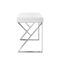Zosia Contemporary Desk 2 Drawers High Gloss Finish for Office ...